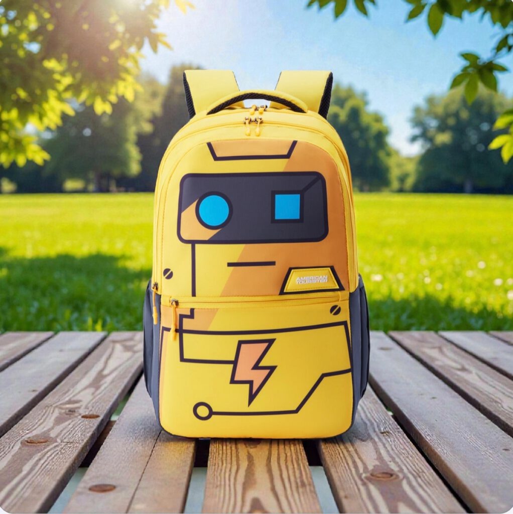 AMERICAN TOURISTER Toodle 4.0 Robo Yellow Backpack - Eccoci Online Shop